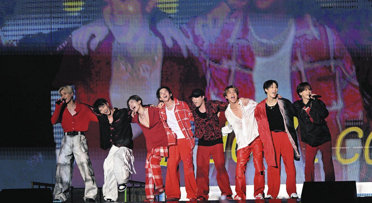 『FANTASTICS』、初のさいたまスーパーアリーナ公演は3日間で2万2000人動員 ライブでは初の『いつも隣で』など全26曲披露：中日スポーツ・東京中日スポーツ