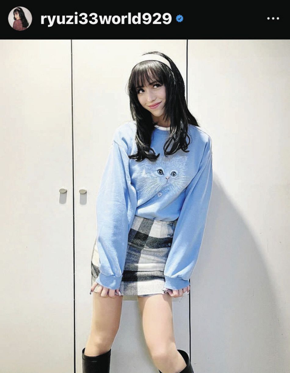 【写真】ryuchell高橋留美子のヒロインキャラっぽい？：中日スポーツ・東京中日スポーツ