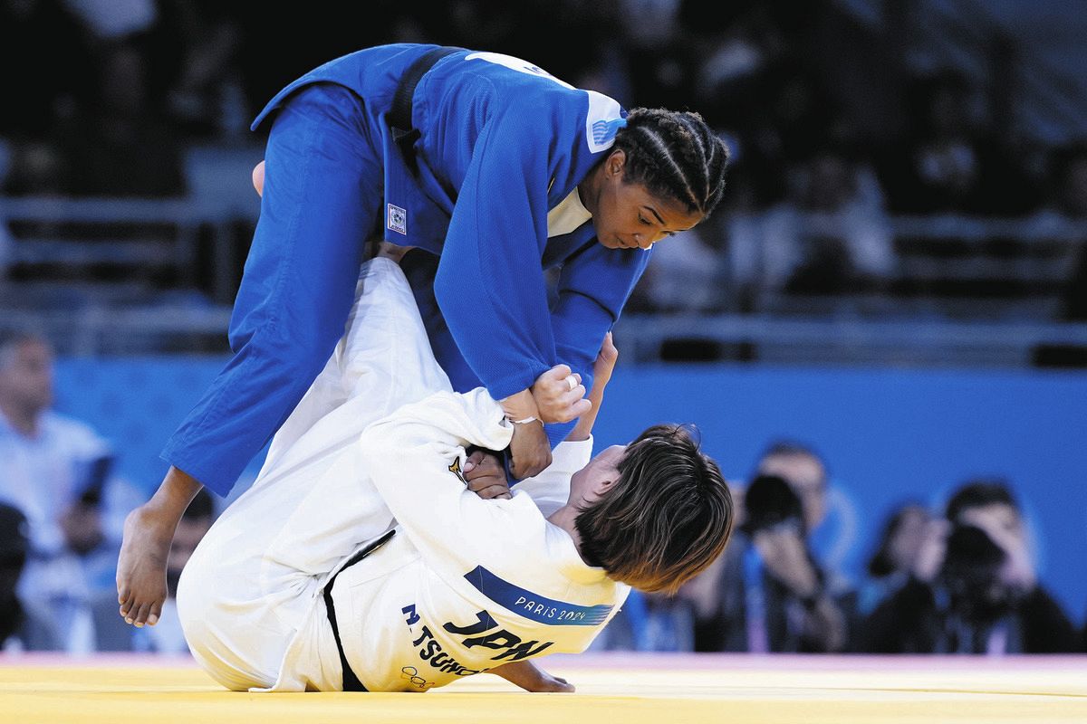 柔道女子の角田夏実が日本勢通算500個目のメダルへ王手 準々決勝で最大のライバルを撃破【パリオリンピック】:中日スポーツ・東京中日スポーツ