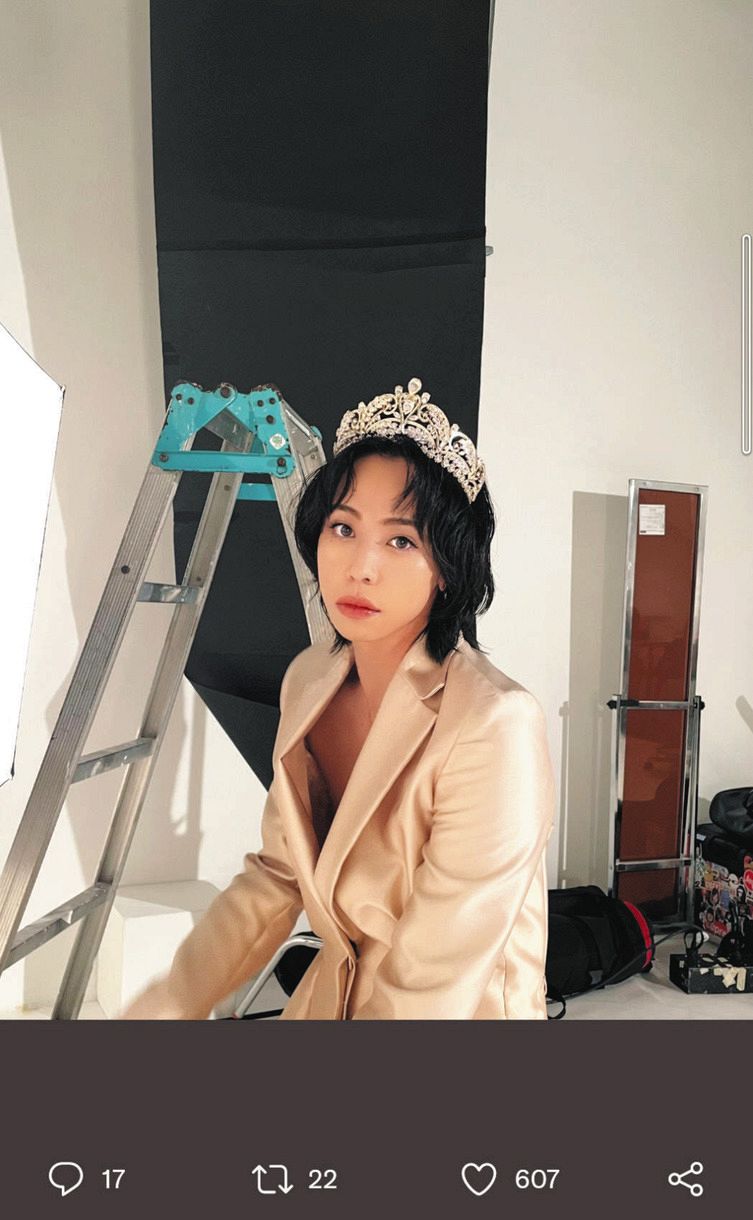 【写真】ryuchell、”プリンセス写真”：中日スポーツ・東京中日スポーツ