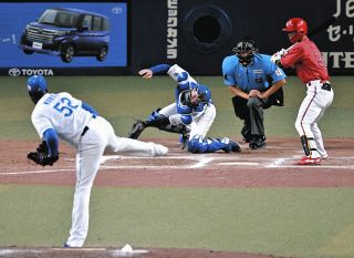 中日・延長11回、マルテが大暴投…まさかの形で勝ち越し許し連勝逃す、借金は再び「10」に戻り5位に転落