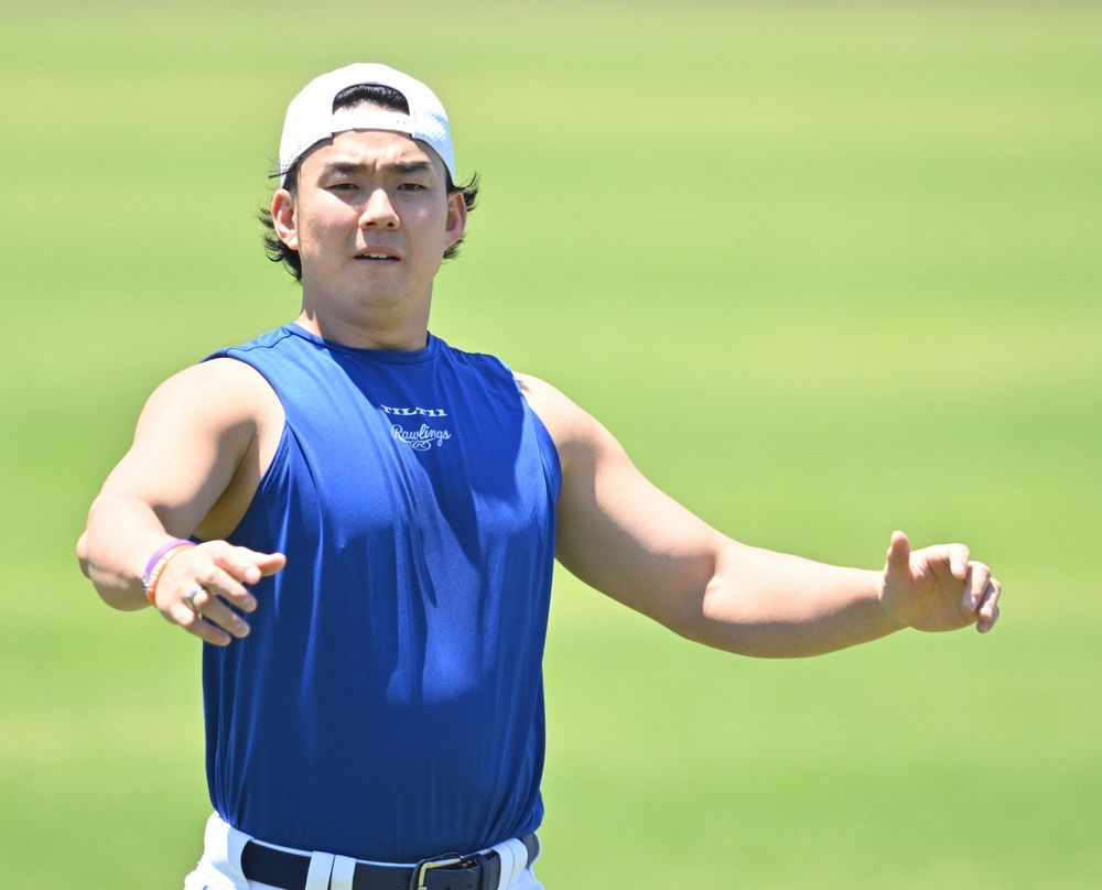 6月3日 練習（ナゴヤ球場）